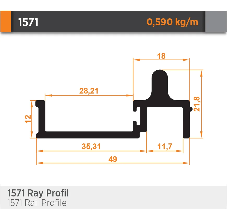 Ray Profil - - Sineklik Sistemleri -Demarco Cam Balkon ve Zip Perde ...